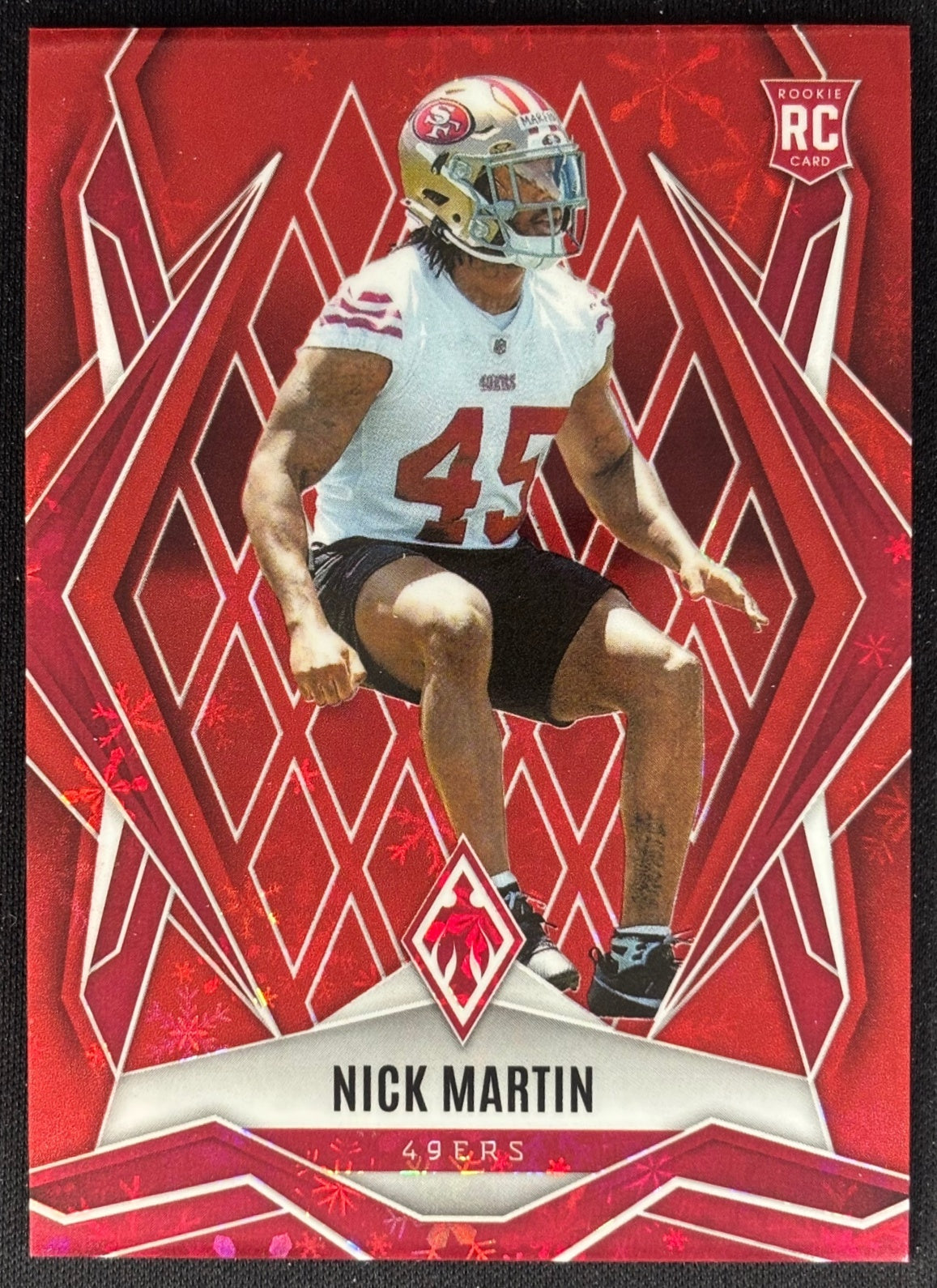 Nick Martin 2025 Phoenix Red Winter /399 49ers | Wayne Collection