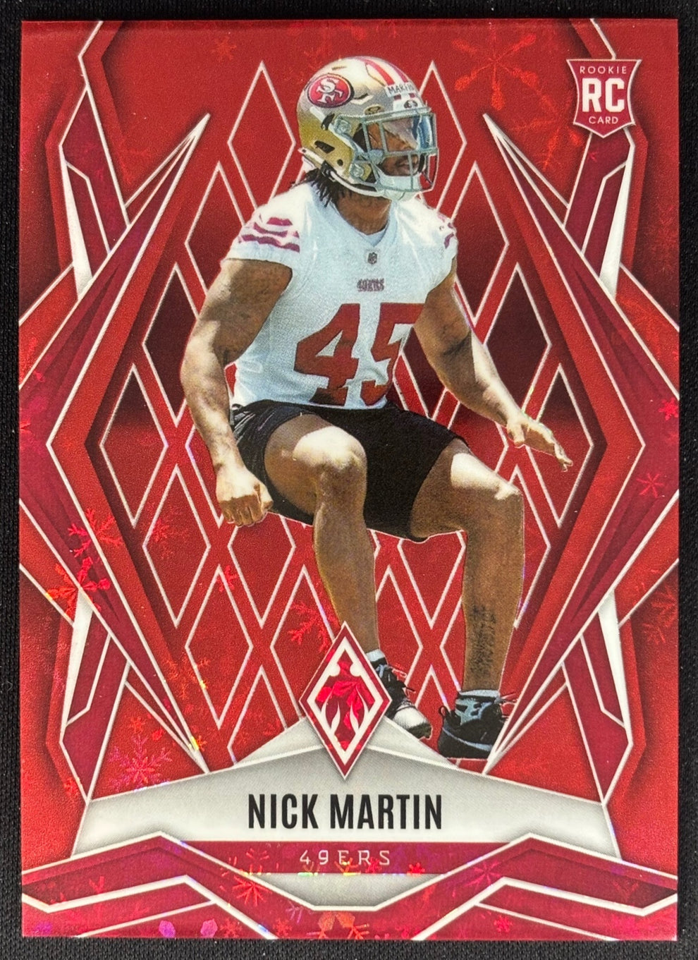 Nick Martin 2025 Phoenix Red Winter /399 49ers | Wayne Collection