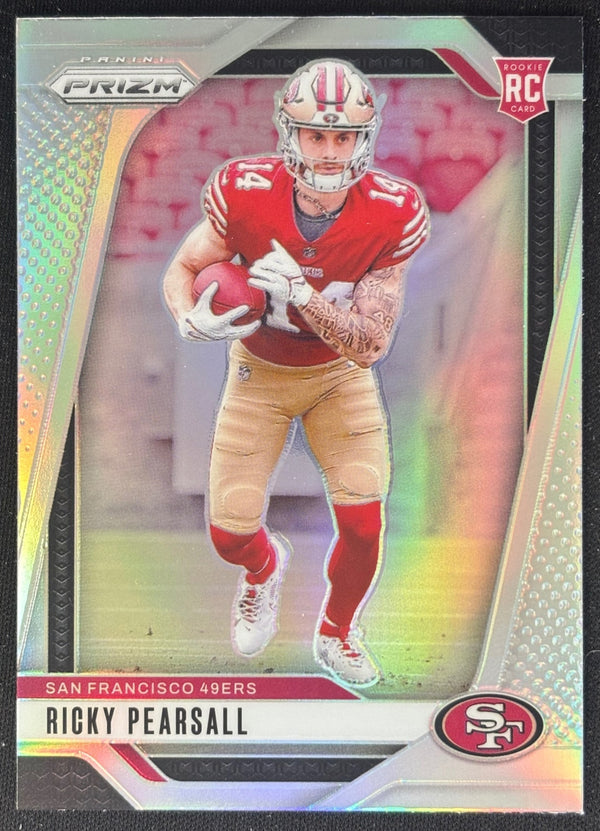 Ricky Pearsall 2024 Prizm Silver 49ers | Wayne Collection